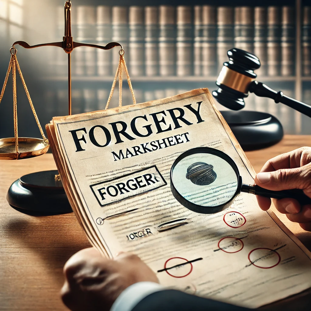 Decoding Valuable Security: The Case of a Fraudulent Marksheet ...